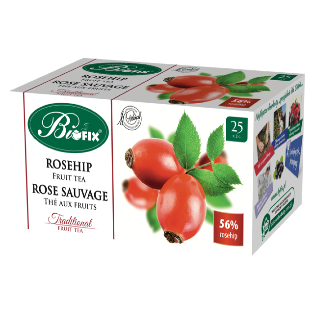 Biofix - Classic Rosehip Tea 25*2gx10 - Premier Polmarex