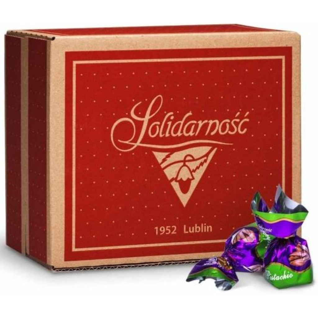Solidarnosc - Pistachio pralines 2.5kg - Premier Polmarex