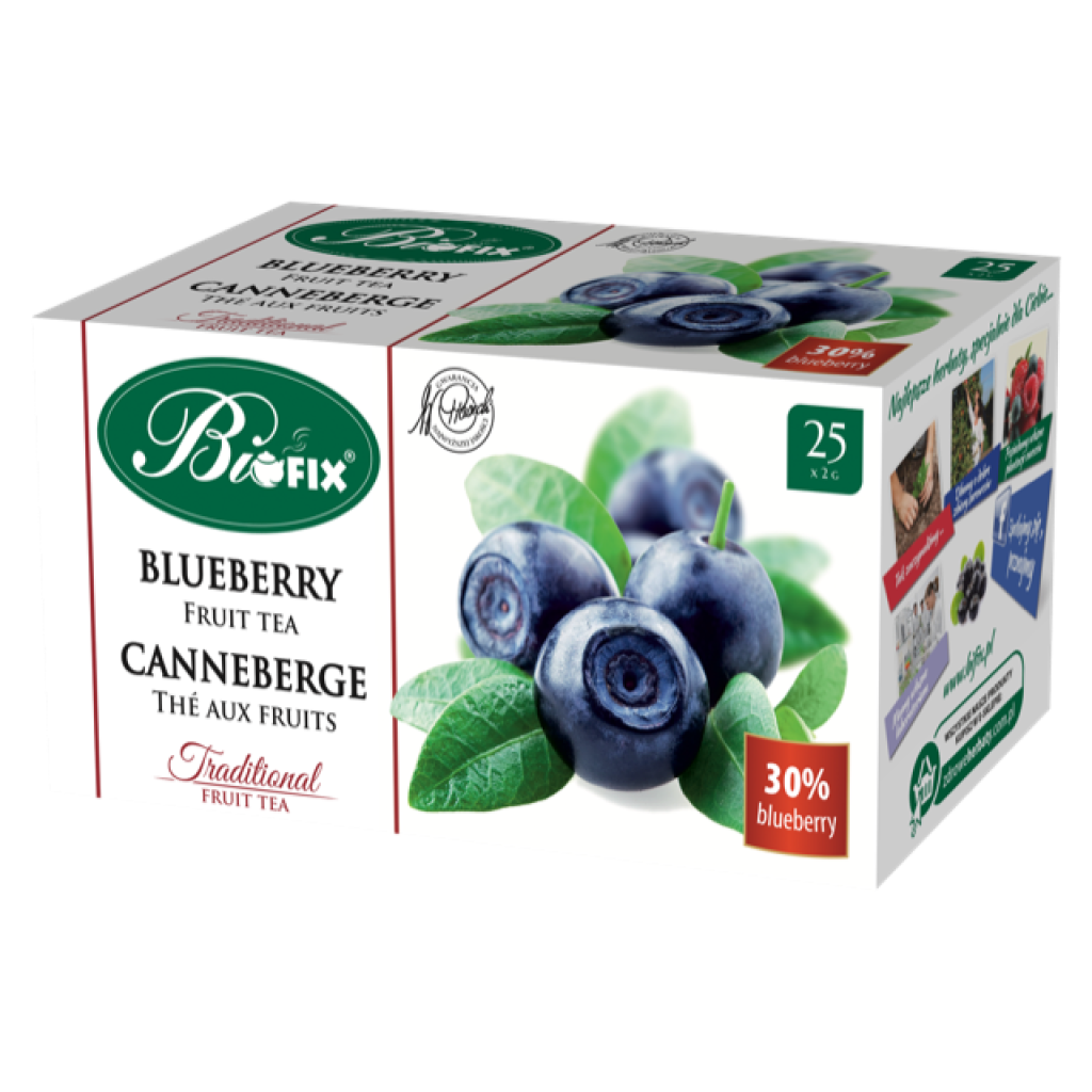 Biofix - Classic Blueberry Tea 25*2gx10 - Premier Polmarex