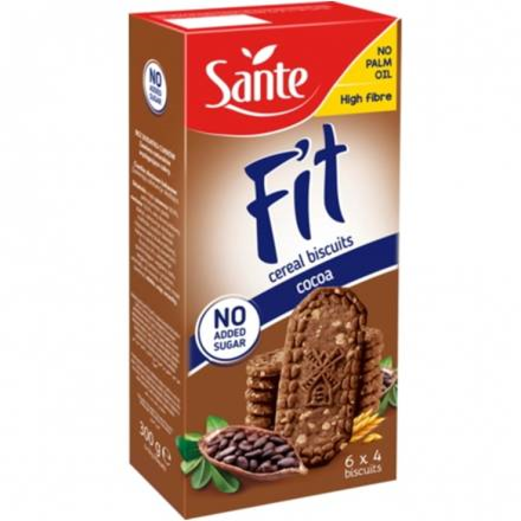 Sante Fit Cereal Biscuit Cocoa - 10x300g | Premier Polmarex