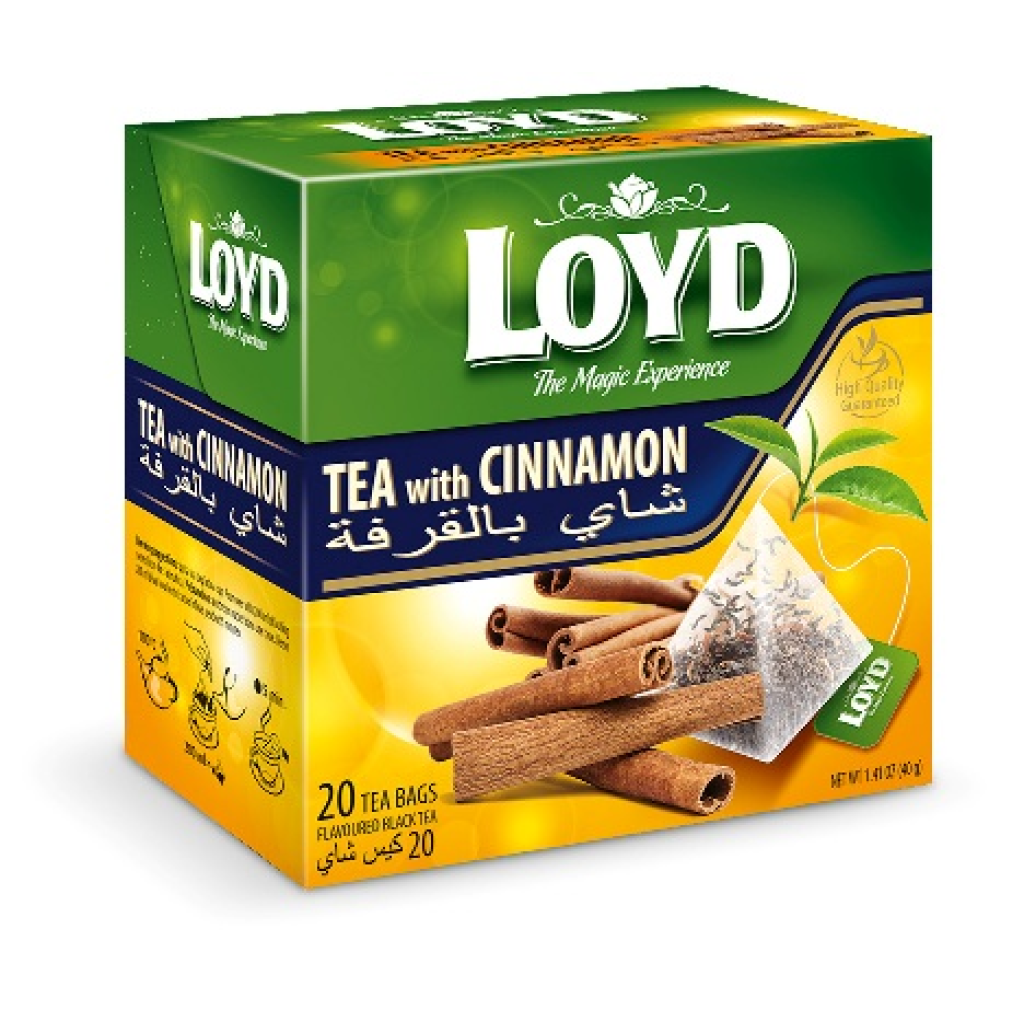 Loyd Black Tea with Cinnamon 40g (10 pack) | Premier Polmarex