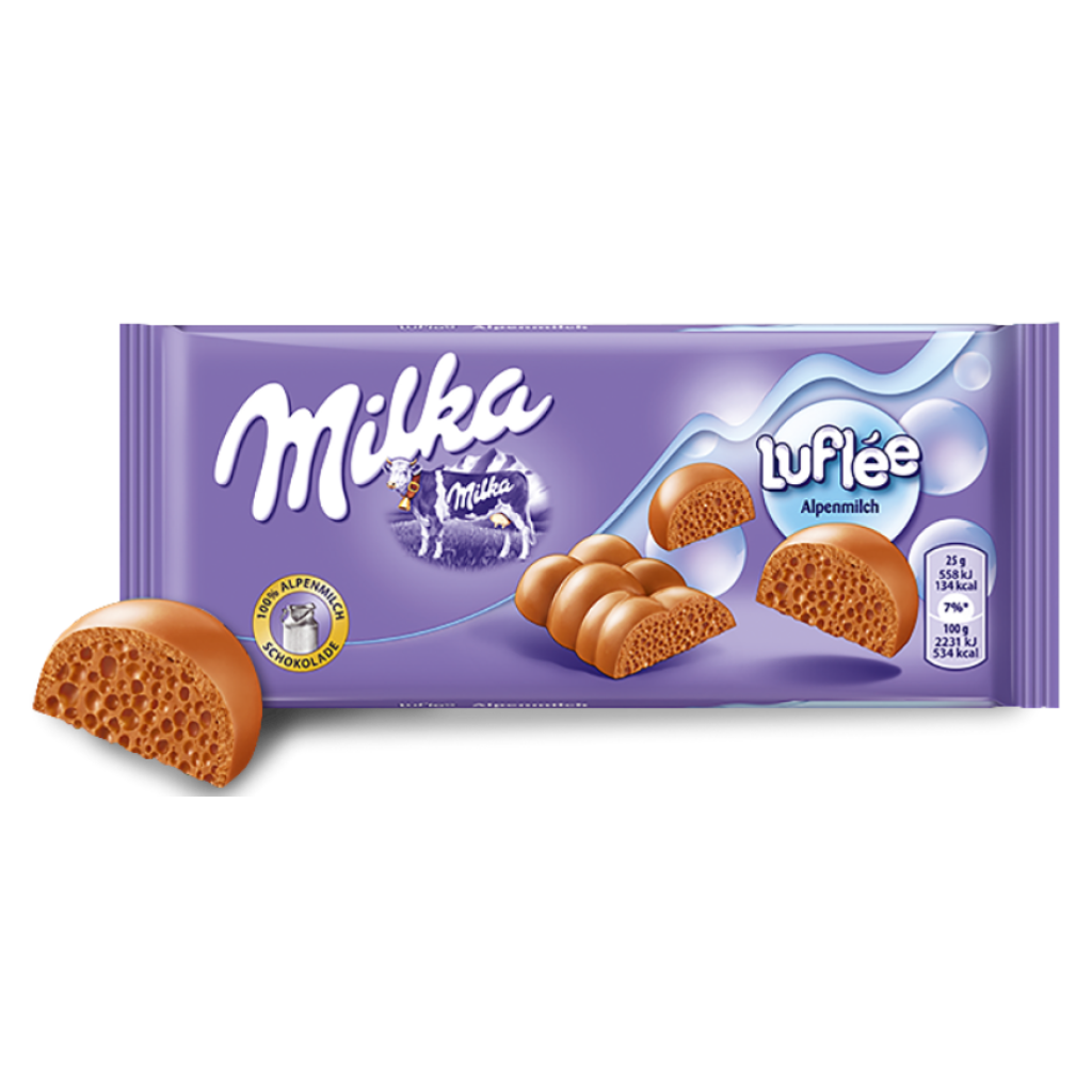 Milka – Chocolate Bubbly Alpine Milk 90gx14 – Premier Polmarex Milka – Chocolate Bubbly Alpine Milk 90gx14 – Premier Polmarex