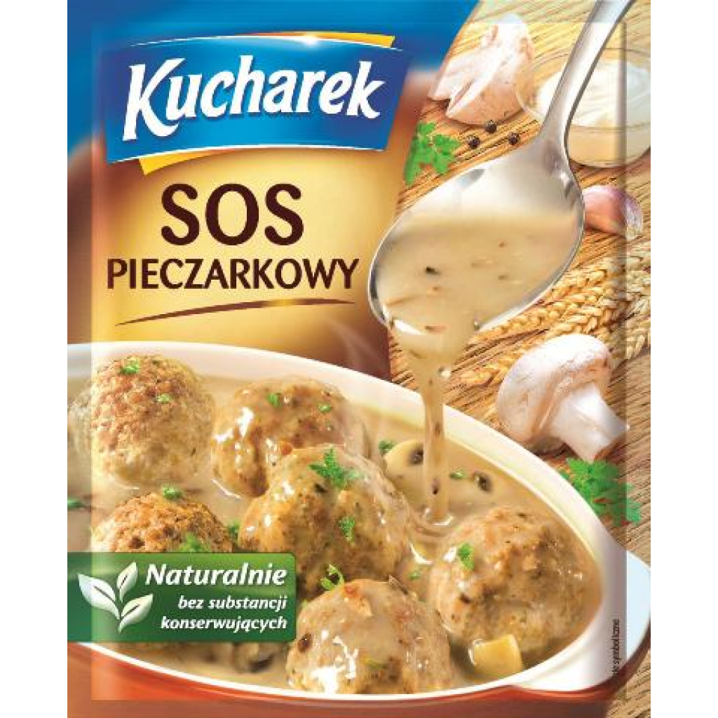 Sos pieczarkowy 28g/25 KUCHAREK - Premier Polmarex